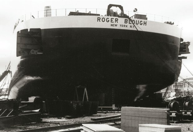 Construction of the “Roger Blough”